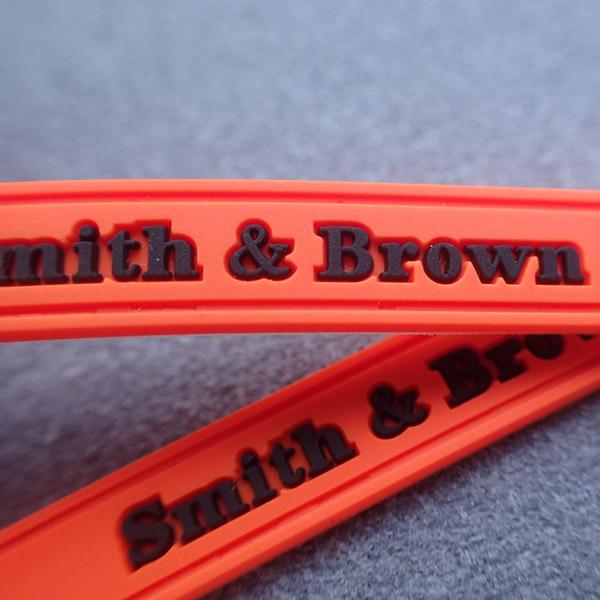 Washable PVC Rubber Clothing Labels For Hats