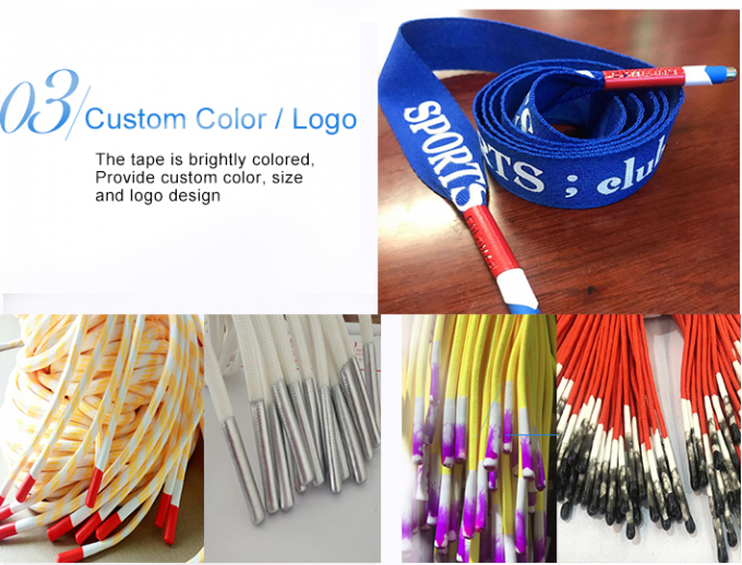 Round Shape Polyester Silicone Dipping 6mm Drawstring Cord