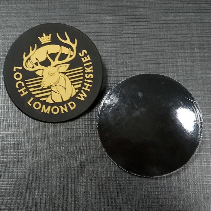 Heat Press Transfer 3D Textured Logo Soft Plastic Pvc Patch For Clothing